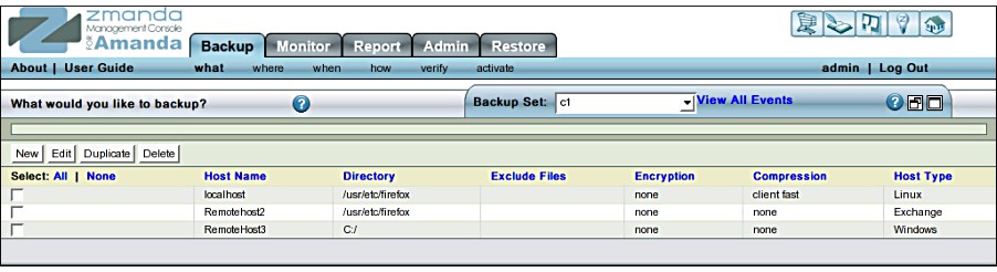 BackupWhat - Zmanda Documentation Wiki
